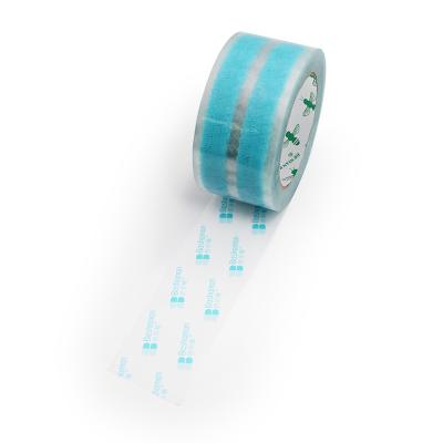 China Blue Bopp Packing Packaging Tape With Customized Design Logo for sale