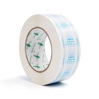 China 48mm Carton Sealing Logo Printed Packing Tape 35-65 Microns for sale