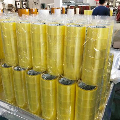 China 100y/200y/1000y Clear Yellowish BOPP Shipping Packing Tape for sale