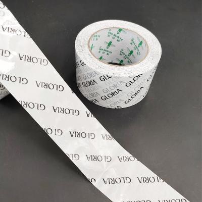 China BOPP Sticky Roll Shipping Tape With Logo High Quality For Logo Adhesive Tape for sale