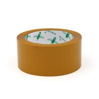 China Beige BOPP Parcel Packing Tape Customized Adhesive Package Carton Sealing Tape for sale