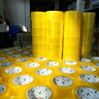 China Bopp Crystal Clear Packing For Logo Adhesive Tape China Factory for sale