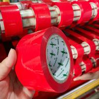 China Red Box Sealing Tape Sell Industrial Adhesive Tape For Shipping Packaging for sale