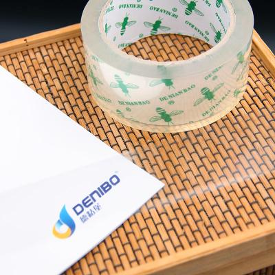 China 1000 Inches Length Acrylic Adhesive Transparent BOPP Tape for sale