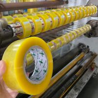 China Custom BOPP Clear Adhesive Tape With Wrap 50mm Width For Box Sealing for sale