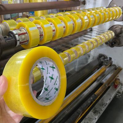 China Custom BOPP Clear Adhesive Tape With Wrap 50mm Width For Box Sealing for sale