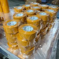 China Yellow Box Sealing Heavy Duty Reinforced Strong Packing Tape for sale