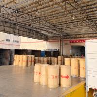 China Printed Clear Fragile Plastic Bopp Packing Jumbo Roll Manufacturer for sale
