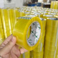 China Factory Manufacturing Shipping Adhesive Transparent Tape For Sealing Carton for sale