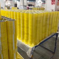 China Transparent Yellow Strong Adhesive BOPP Shipping Packing Tape for Carton Sealing for sale