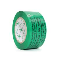 China Green Bopp Packing Packaging Tape High Quality With Company Logo for sale
