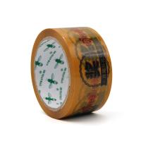 China Waterproof BOPP adhesive packing tape With brand Logo for sale