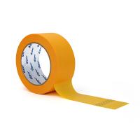 China Strong Adhesive Custom Packing Yellow Color Making Tape For Packing for sale