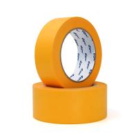 China High Bonding Yellow Color Making Tape For Carton Offer Customized Service for sale