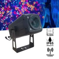 China New Release 1000lm LED Outdoor Floor Wall Building Projection Mapping Gobo Interactive Video Projector for sale