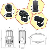 China Guangzhou Gobo Projector Outdoor  600w in Advertising Lights for sale