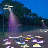 China Outdoor Solar Reflector Light LED Gobo Projector Flood Advertising Lights for Business Promotion for sale