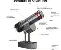 China Outdoor Advertising Led Logo Projector 25W Waterproof  Gobo Projector for sale