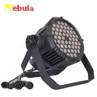 China Wholesale Price IP65 Waterproof RGB Par Can LED Par 54 Light with DMX512 Control for Live Concerts for sale