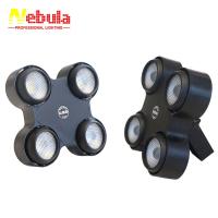 China 4pcs of 100w 4 Eye COB LED Warm White Audience Panel Stage Blinder Light COB LED Blinder for sale