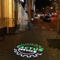 China Custom 25 Watt HD LED IP65 Outdoor Gobo Logo Projector Machine Advertising Lights for Eye-Catching Displays for sale