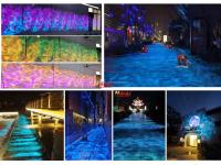 China 300W LED Water Ripple Projector | Outdoor Waterproof Water Effect Projection Light for sale