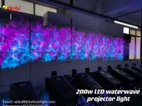 China Nebula 200W LED Zoom Outdoor Water Ripple Ocean Wave Flow Floating Lighting DMX Gobo Projector for sale