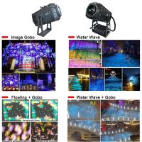 China Outdoor 600W 1000w LED Logo Gobo Projection Light Zoom Custom Christmas Gobo Projector for sale