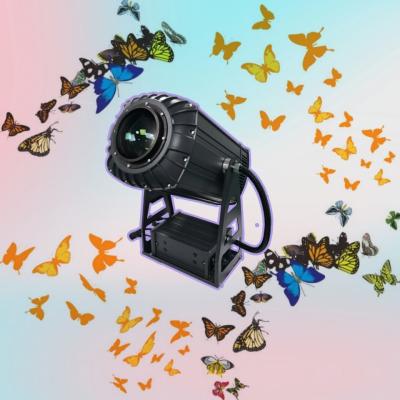 China Christmas Snow Butterfly Cherry Outdoor IP65 600W Zoom Dynamic Floating Led Gobo Projector for sale