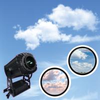 China Christmas Snow Butterfly Cherry Outdoor IP65 600W Zoom Dynamic Floating Led Gobo Projector for sale