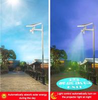 China Solar Energy Gobo LED Projector IP67 Rated Lighting Via Solar for sale