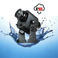 China Waterproof IP65 25w 35w 50w Gobo Projector Logo Led Customized Gobo Rotating Advertising Building or Floor Light for sale