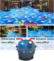 China Nebula 80w - 500w LED Double Head Logo Image Ocean Water Wave Flow Multi Functions Gobo Projector for sale