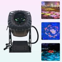 China Waterproof IP65 600W  Outdoor Water Wave Led Logo Pattern Gobo Projector Water Ripple Light for sale