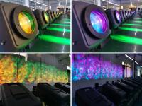 China Nebula 100W LED Zoom Water Ripple Ocean Wave Flow Floating Lighting DMX Gobo Projector for sale