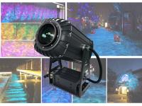 China NEBULA 600w LED Water Wave Custom Logo Image Waterproof IP65 Outdoor Zoom Gobo Projector for sale