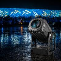 China 600W IP65 Outdoor LED Gobo Projector 6+ Open White 5-50 Zoom Logo Projection Light for Advertising & Events for sale