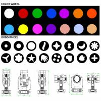 China Nebula Professional 480W Beam Zoom dj dmx Disco Event Club Moving Head Light Stage lights for sale