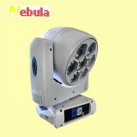 China NEBULA LED 7X40W 4in1 RGBW Zoom Wash Pixel Big Bee Eye  Custom White Housing Stage Moving Head Light for sale