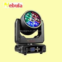 China NEBULA 7*40W LED RGBW 4in1 Zoom Wash Pixel Bee Eye Band Strip Light Stage Moving Head Light for sale
