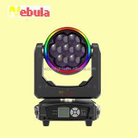 China NEBULA Wash 7*40W LED Zoom RGBW 4in1 Pixel Bee Eye Band Strip Event Moving Head Stage Lights for sale