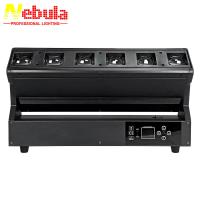 China DJ Disco LED Stage Light 6x40W RGBW 4in1 Zoom Wash Moving Pixel Beam LED  Light Bars for sale