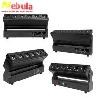 China DJ Disco LED Stage Light 6x40W RGBW 4in1 Zoom Wash Moving Pixel Beam LED  Light Bars for sale