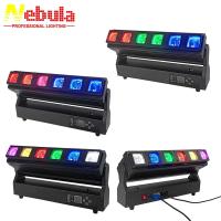 China DJ Disco LED Stage Light 6x40W RGBW 4in1 Zoom Wash Moving Pixel Beam LED  Light Bars for sale