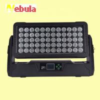 China Outdoor 60x10W LED IP65 RGBW Wall Wash Washer Stage Flood Architecture Building City Color Light for sale