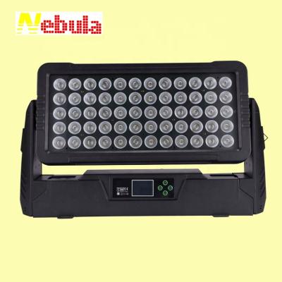 China Outdoor 60x10W LED IP65 RGBW Wall Wash Washer Stage Flood Architecture Building City Color Light for sale