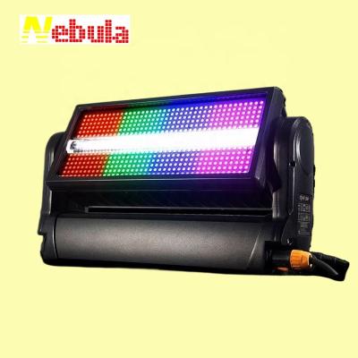 China Nebula Strobe LED 1000w Wash Light RGBW Lighting Outdoor DJ Strobe Moving Head Stage Lights for sale
