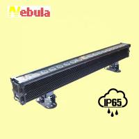 China Nebula Outdoor 18x10W LED Pixel RGBW Wall Washer Washing Waterproof IP65  DMX Stage Strip Lighting Wash Light for sale