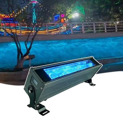 China 120W IP65 Aluminum RGBW LED  Outdoor Linear Water Ripple Wall Washer Dimmable for sale