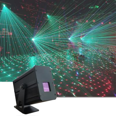 China 2W Outdoor Full-Color Starry Sky Firefly Fire Flies Effect Laser Light DMX Party Christmas Laser Lights for sale